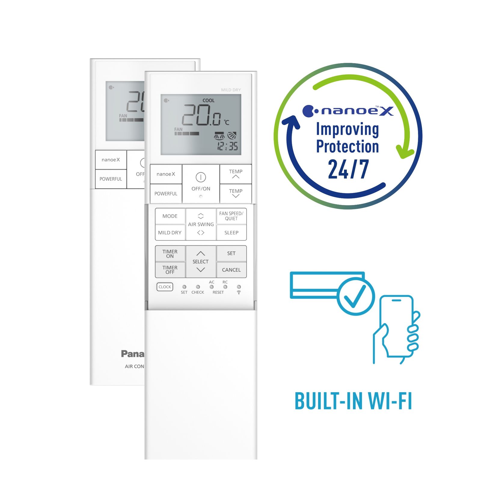 Etherea XKE met nanoe™ X | Clima Flow